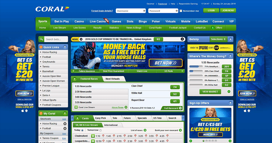 Coral UK Review 2021 - £20 New Sign Up Offer